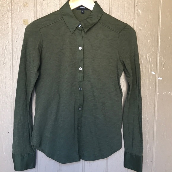 Theory | Tops | Theory Long Sleeve Top | Poshmark